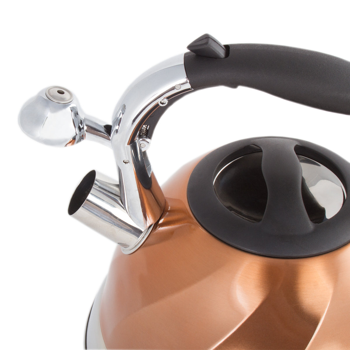 Imperial Home Whistling Tea Kettle Stainless Steel Copper Tea Kettle ...